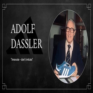 ADIDASS adolf dassler story of the succes man | PDF