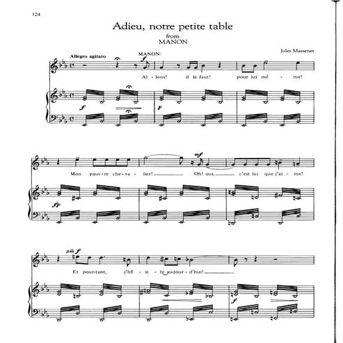 Adieu notre petite table | PDF