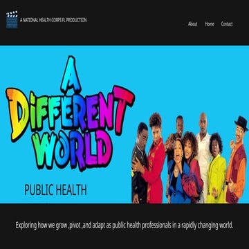 Adapting and Leading in Public Health: Lessons from 'A Different World ...