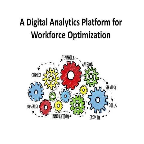 A digital analytics platform for workforce optimization ss | PPT