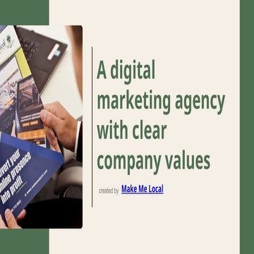 A digital marketing agency with clear company values.pptx