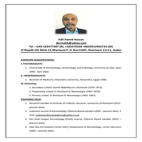 Adil hamid cv | DOCX