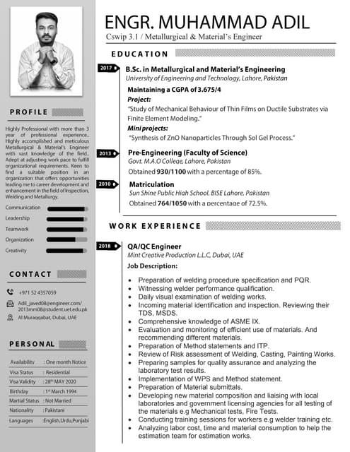 Adil Javed Resume | PDF