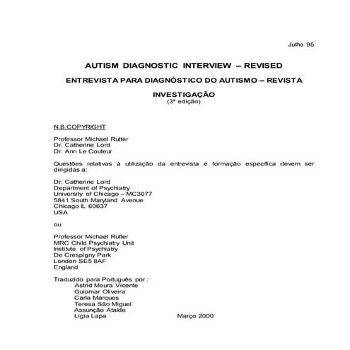 Adir manual | DOC