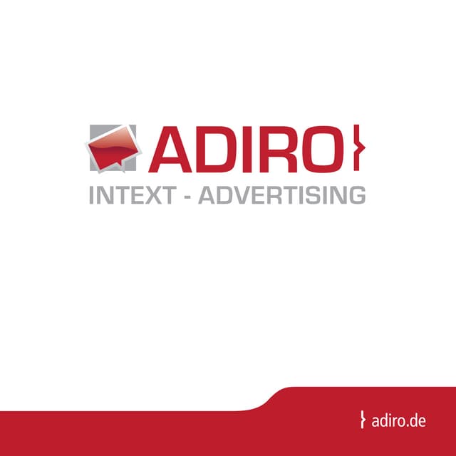 Adiro Imagebroschüre | PDF