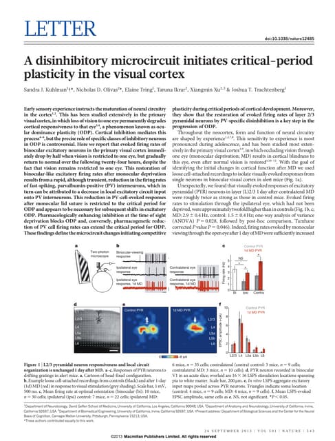Aton et al., Neuron, 2009 - Mechanisms of Sleep-Dependent Consolidation ...