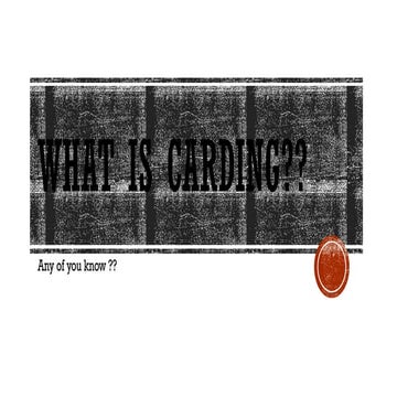 What is carding and the safety precautions.pptx