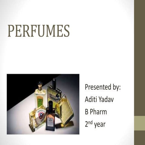 perfumes | PPTX