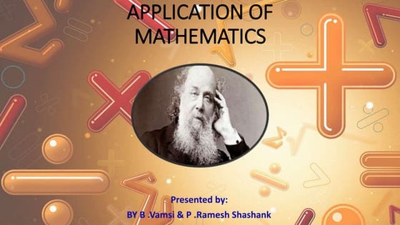 Application Of Linear Algebra In Real Life Ppt