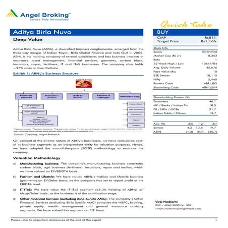 Aditya Birla Nuvo | PDF
