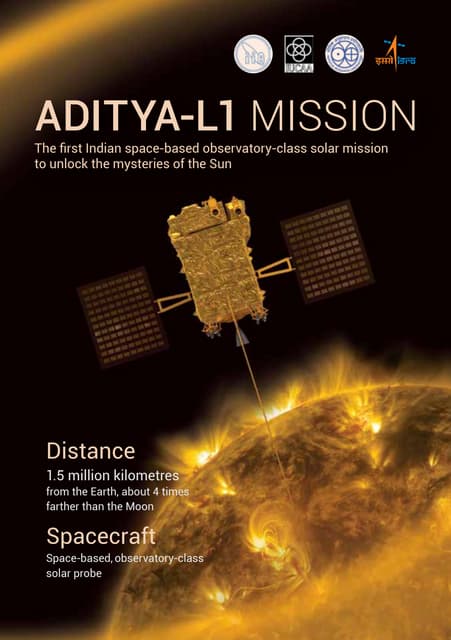 ADITYA-L1 MISSION | PPTX | Space and Astronomy | Science