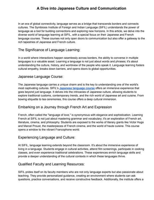 best German language institute in Kochi. | PPT