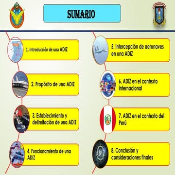 ZONA DE IDENTIFICACIÓN DE DEFENSA AÉREA (ADIZ)pptx | PPTX