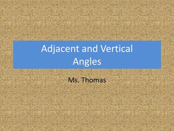 Measuring angles | PPT