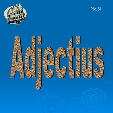 Adjectius | PPT