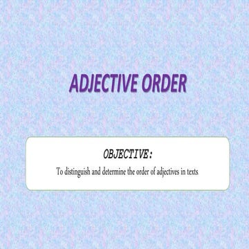 ADJECTIVE ORDER.pptx