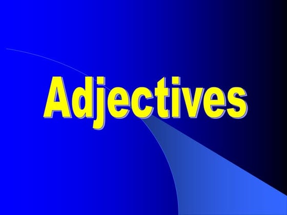 Action verbs PPT | PPT