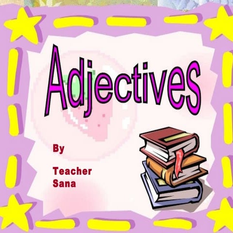 Adjectives | PPT