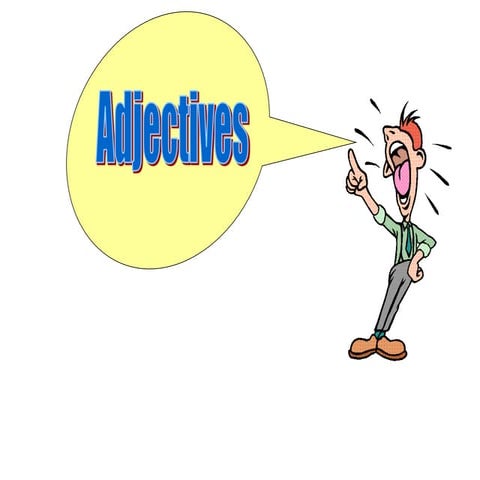 3. Adjectives | PPT