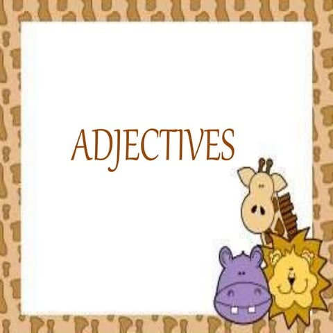 The wild animals´ | PPTX
