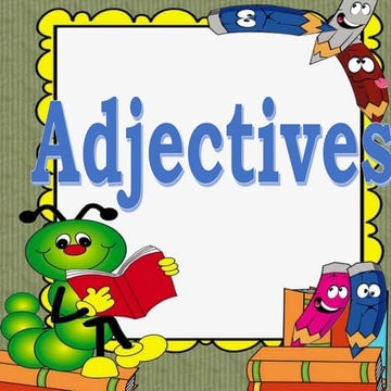 Adjectives | PPT