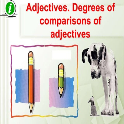 adjectives.pptx | Large Animals | Pets