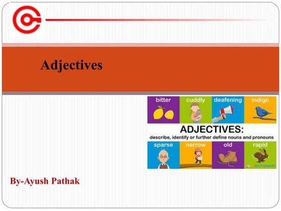 Adjectives and its types in full details | PPT
