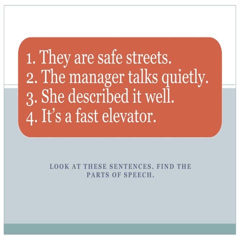 Adjectives and adverbs | PPTX