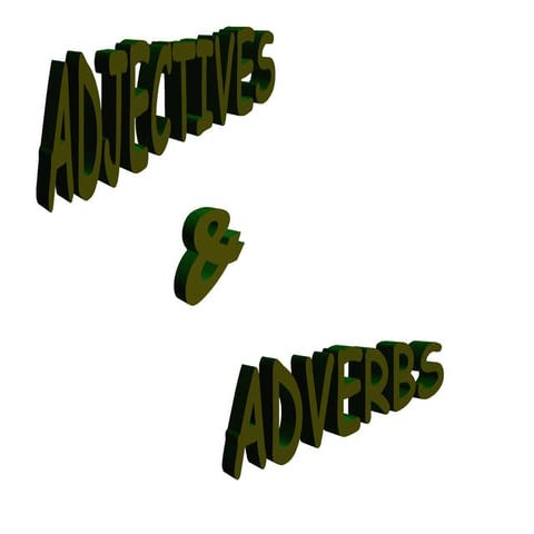 adverbs and adjectives power point presentation | PPT