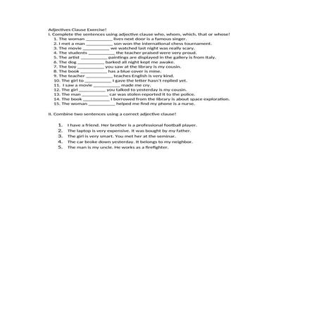 Adjectives Clause Exercise for senior high school.docx