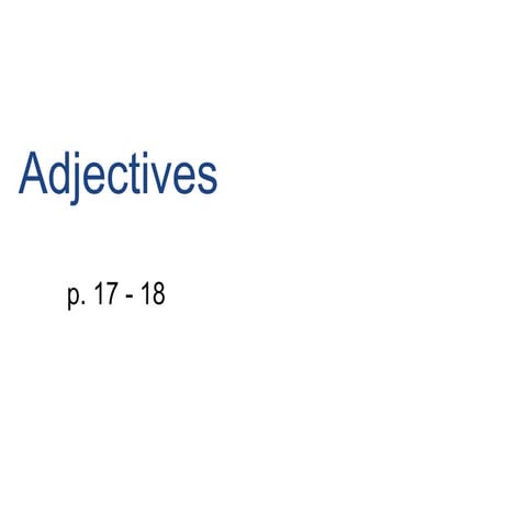 Adjectives PPT.pptx