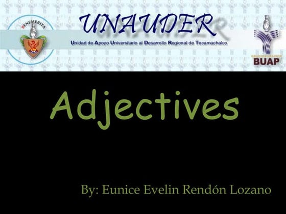 Adjectives | PPT