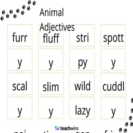 Adjectives word mat PowerPoinwrkpwkrwkrt.pptx