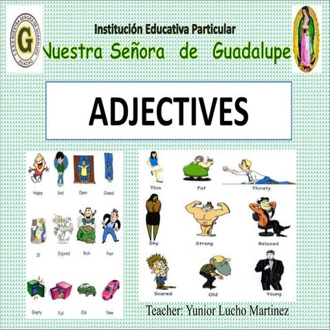 Adjetives 5to | PPTX