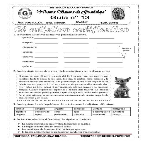 Adjetivos | PDF