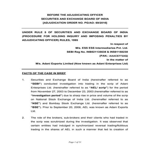Adjudication Order in respect of Ms. Rajesh Jhaveri.pdf