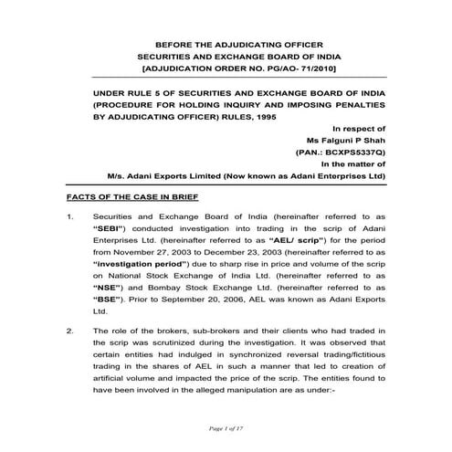 Adjudication Order in respect of Falguni Shah.pdf