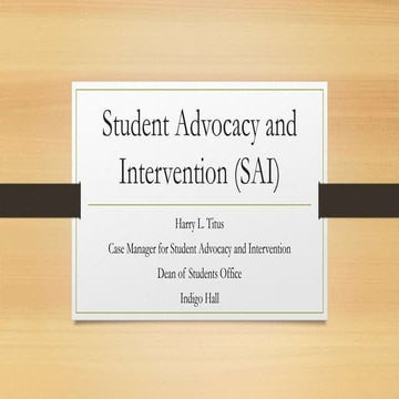 Adjunct faculty orientation presentation | PPTX