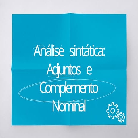 Aulão adjunto x complemento com gabarito | PDF