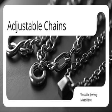 Adjustable Chain Necklaces The Versatile Jewelry Must-Have for Every ...