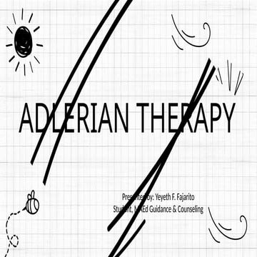 ADLERIAN THEORY PRESENTATION POWERPOINT. | PPTX