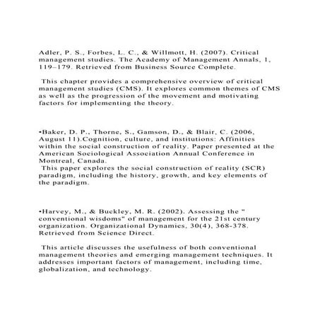 Adler, P. S., Forbes, L. C., & Willmott, H. (2007). Critical man.docx