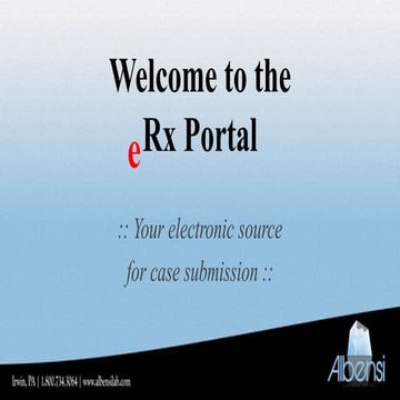 ADL e rx Portal | PPT