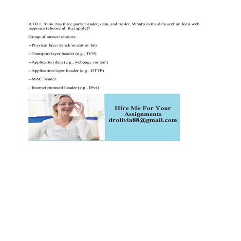 A DLL frame has three parts- header- data- and trailer- What's in the.pdf