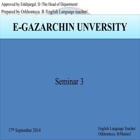 17 th september elementary class | PPT