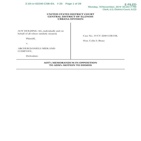 Adm aot memo in opposition | PDF