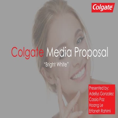Media Planning - Colgate | PDF