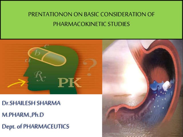 Pharmacokinetics | PPTX