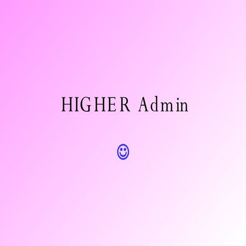 Admin Slideshow | PPT