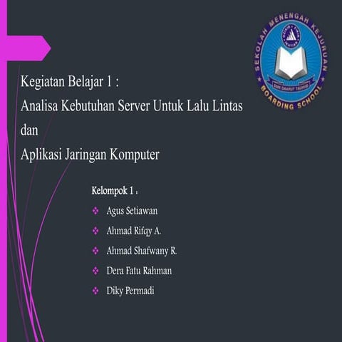 Administrasi server dasar | PPTX